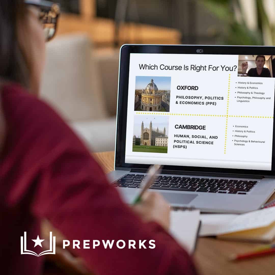 Top Universities Admissions Preparation Course - PrepWorks